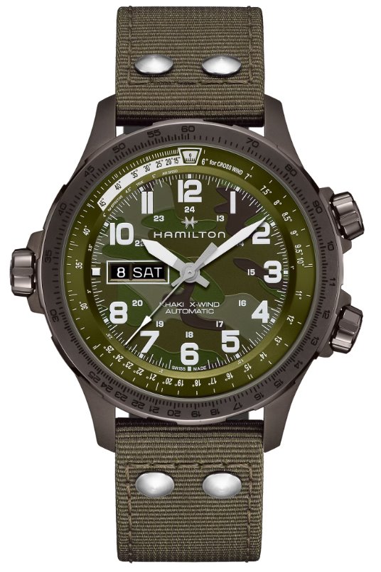 Мужские часы Hamilton H77775960 KHAKI AVIATION X-WIND AUTO - купить по ...