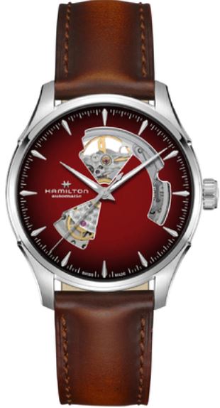 Мужские часы Hamilton H32675570 JAZZMASTER OPEN HEART - купить по цене ...