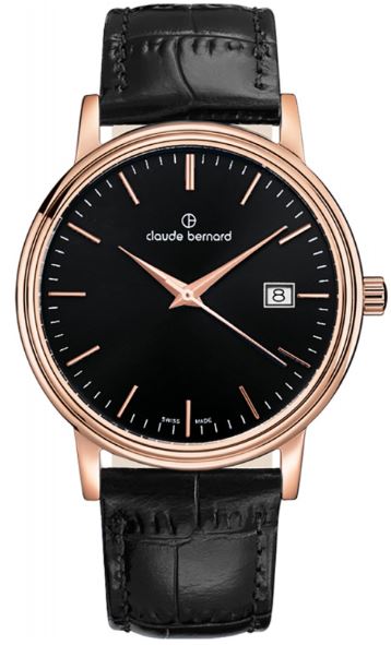 Мужские часы CLAUDE BERNARD 53009-37R-NIR - купить по цене 8550 в грн в ...