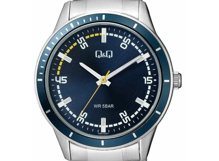 Чоловічий годинник Q&Q Q09A-002PY (Q09AJ002PY, Q09A-002) - купити за ціною 1203 в грн в Києві ...